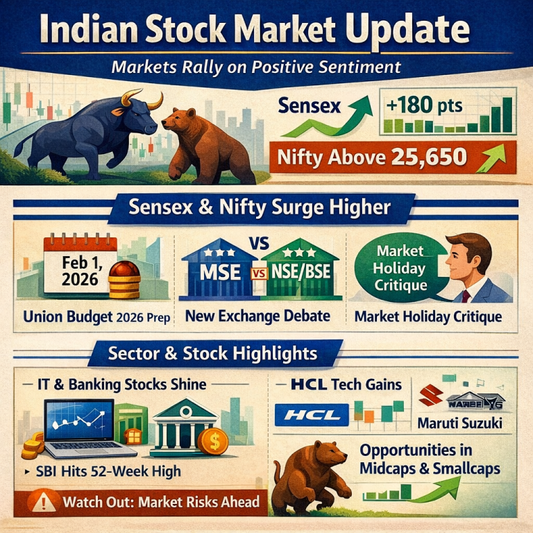 Indian Stock Markets Extend Gains Amid Positive Sentiment